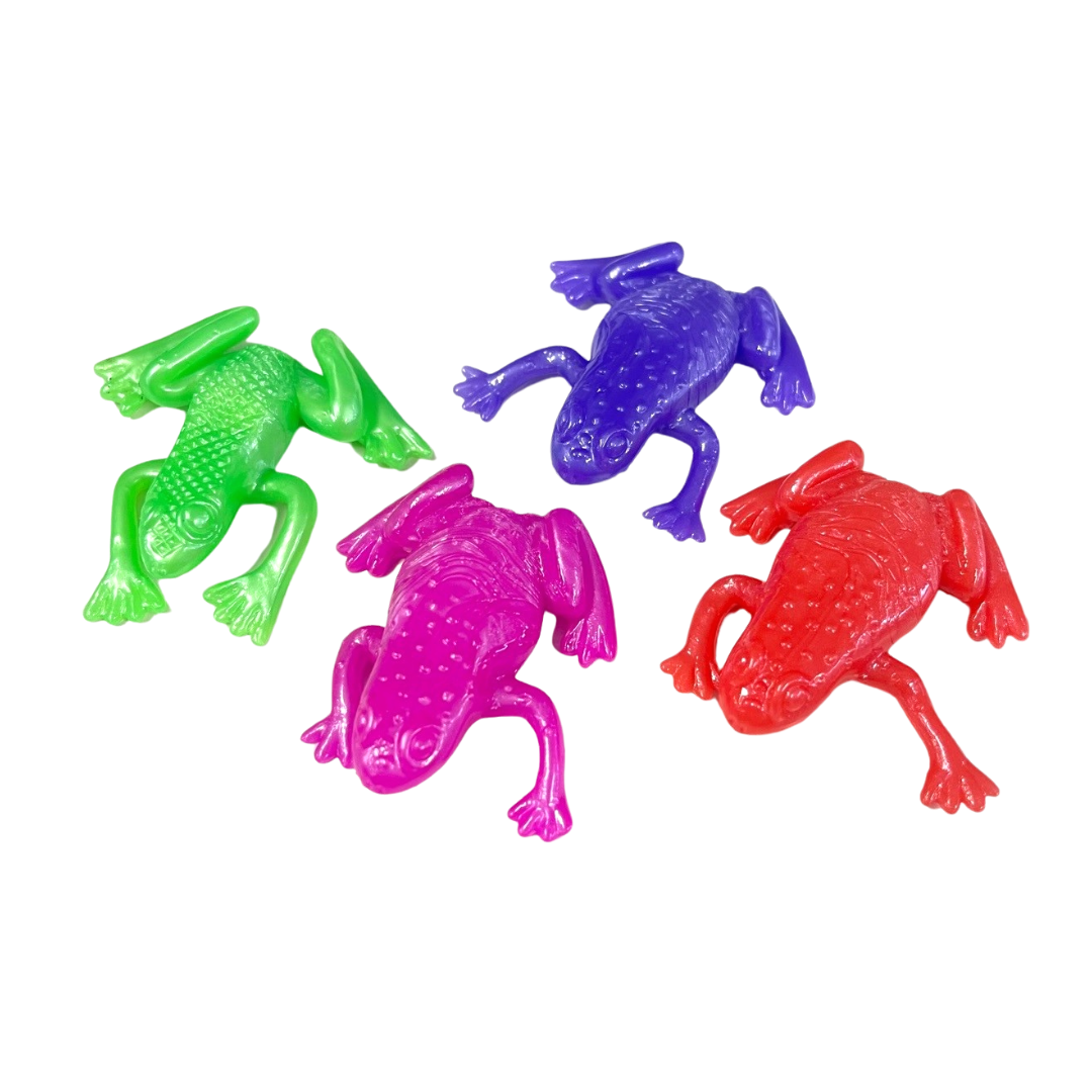 Stretch Frogs (set of 4) – Sensory Tools Australia Stretch Frogs (set of 4) – Sensory Tools Australia