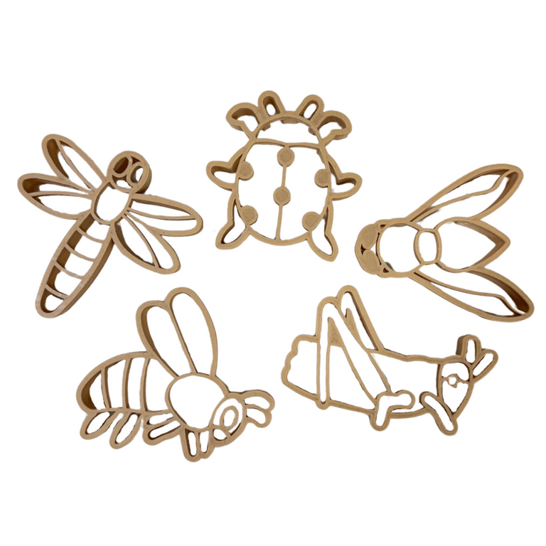 Insect Eco Cutter Set - Buy Insect-Shaped Play Dough Cutters – Sensory ...