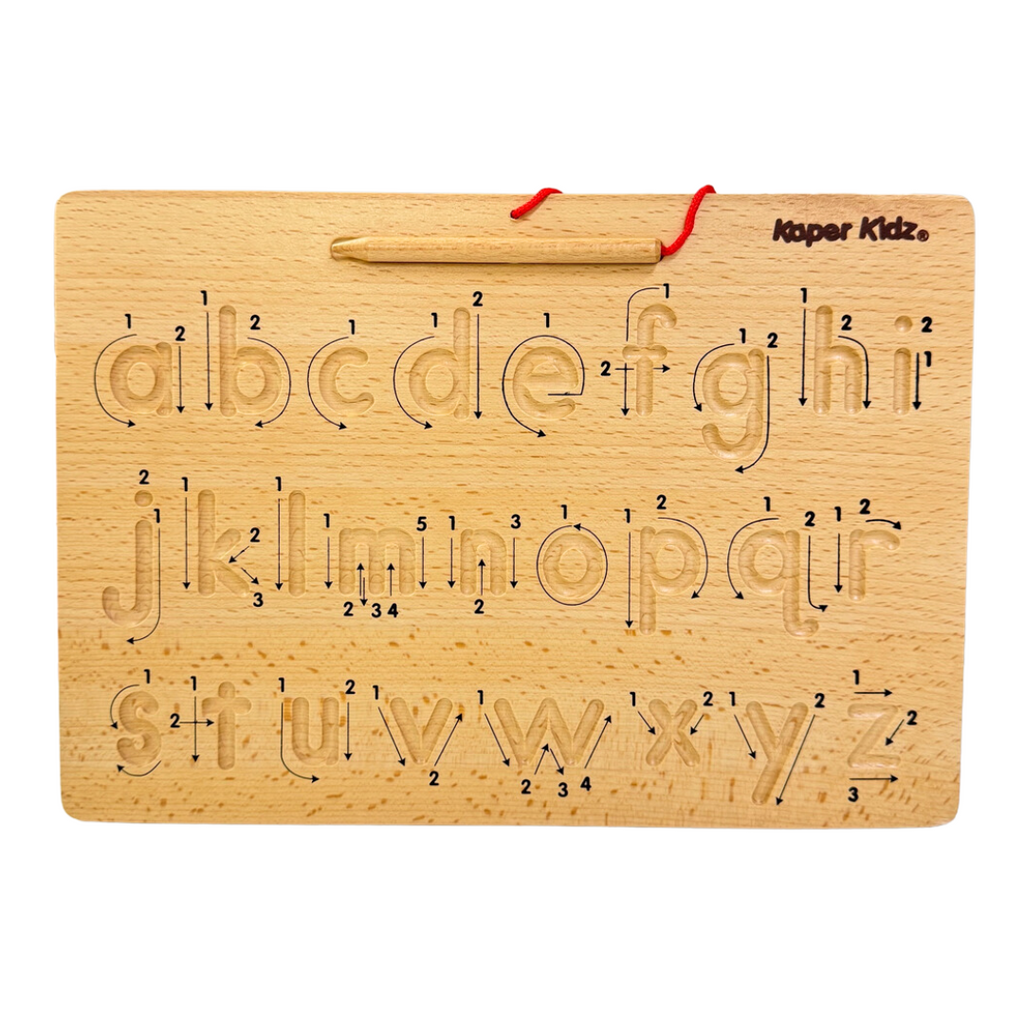 Alphabet Tracing Board with Stylus – Sensory Tools Australia