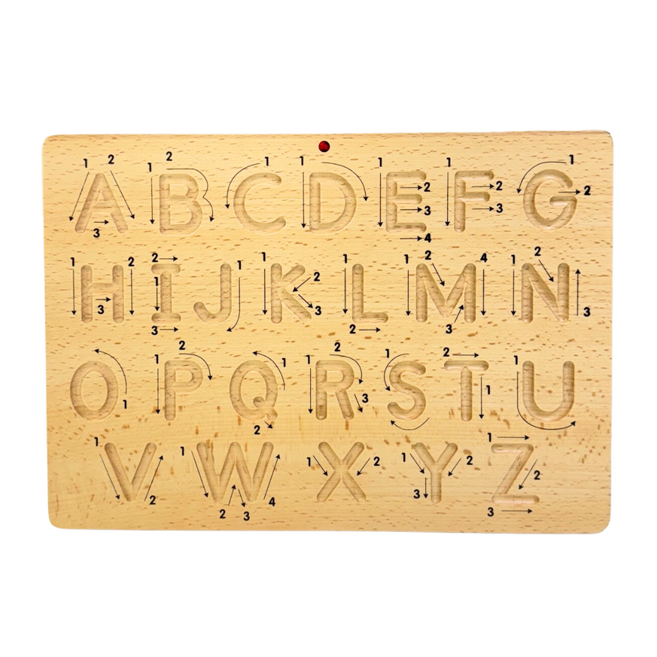 Alphabet Tracing Board with Stylus – Sensory Tools Australia