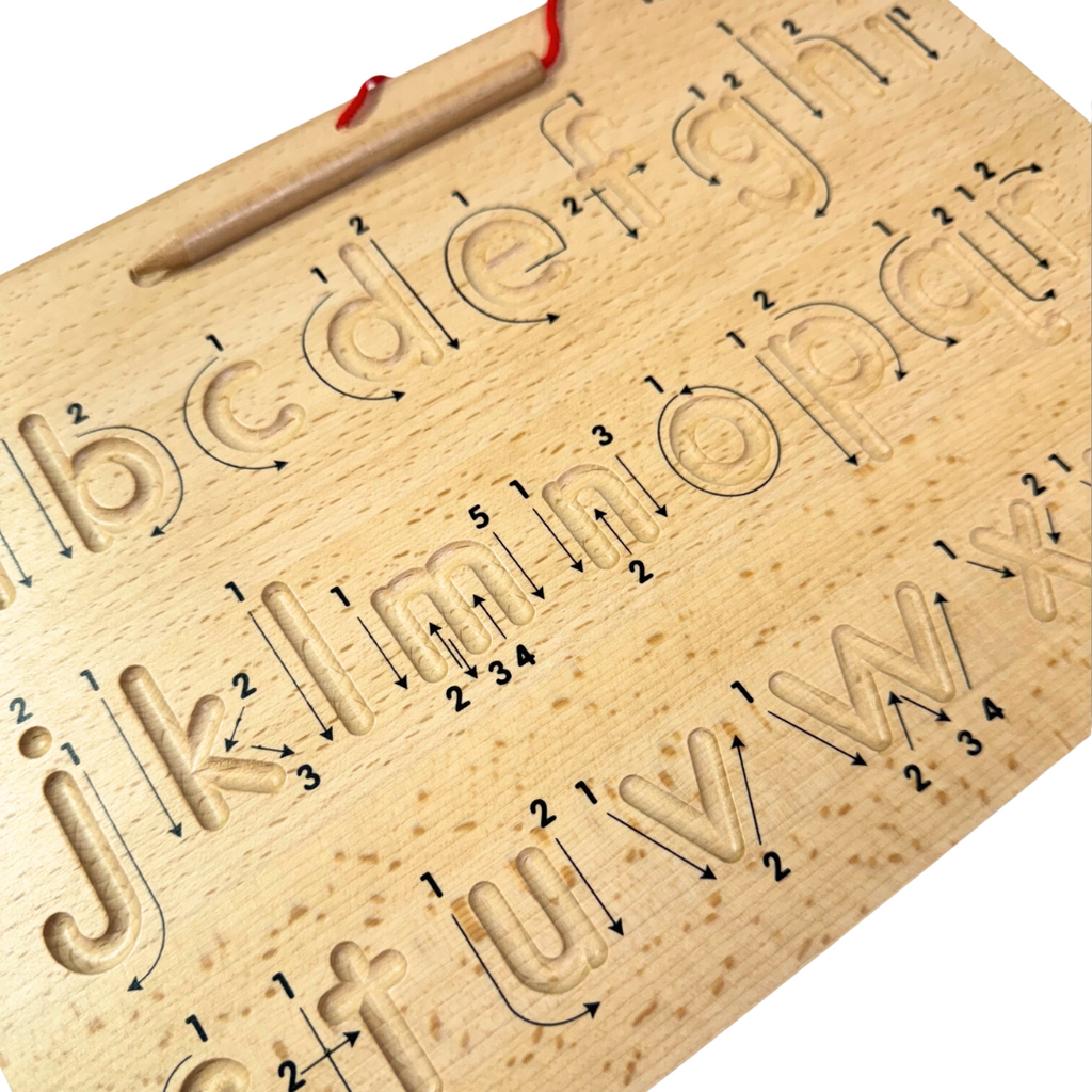 Alphabet Tracing Board with Stylus – Sensory Tools Australia
