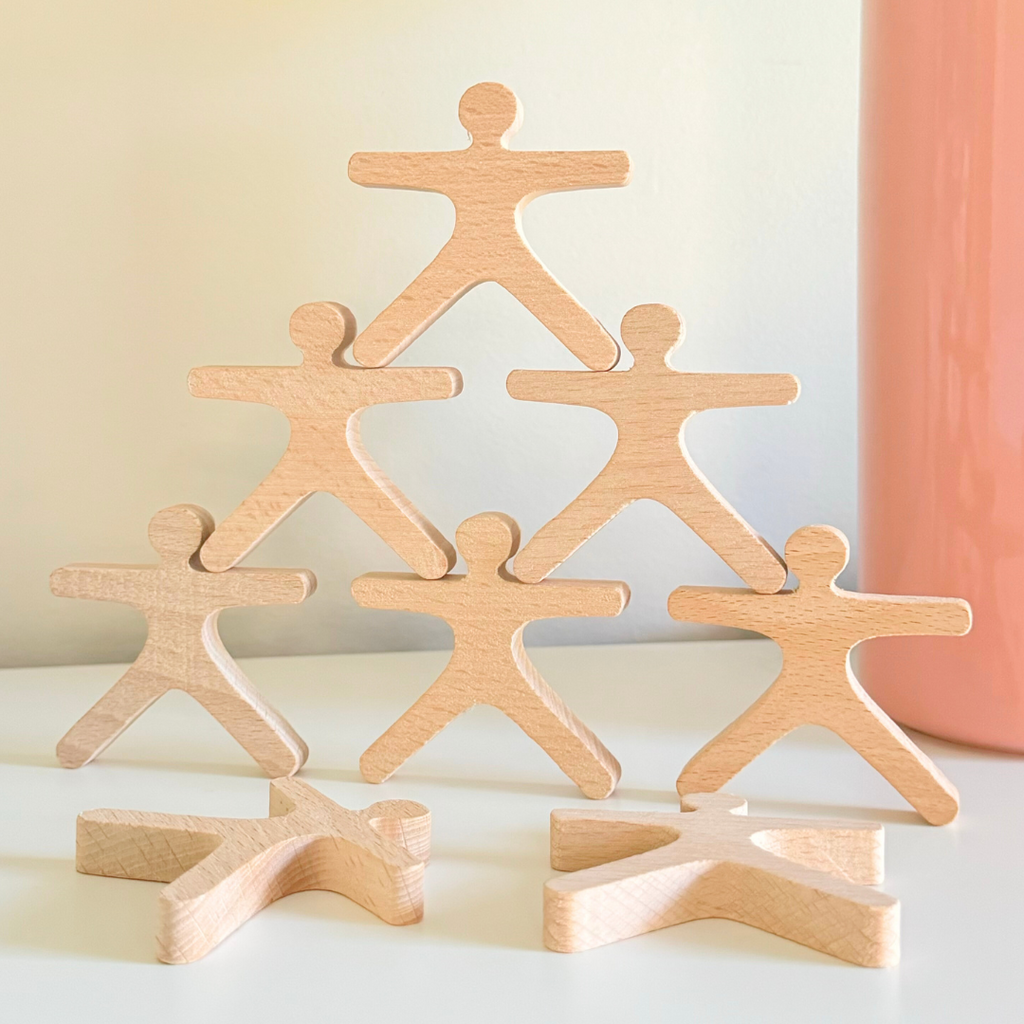 Wooden Balancing Acrobats – Sensory Tools Australia