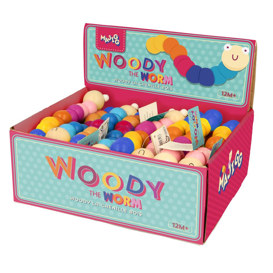 Majigg Woody the Worm – Sensory Tools Australia