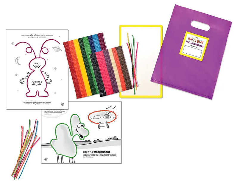 Wikki Stix - Buy Fun & Calming to Use Yarn Sticks – Sensory Tools Australia
