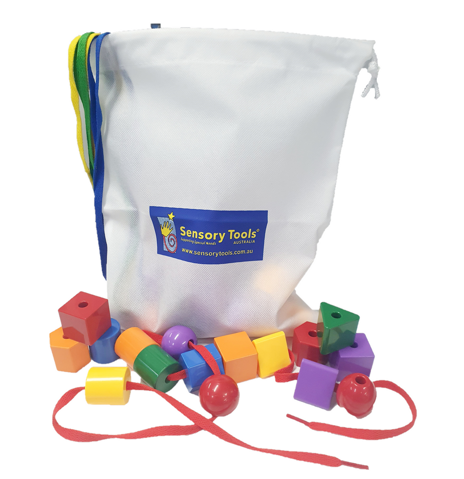 Large Threading Beads – Sensory Tools Australia